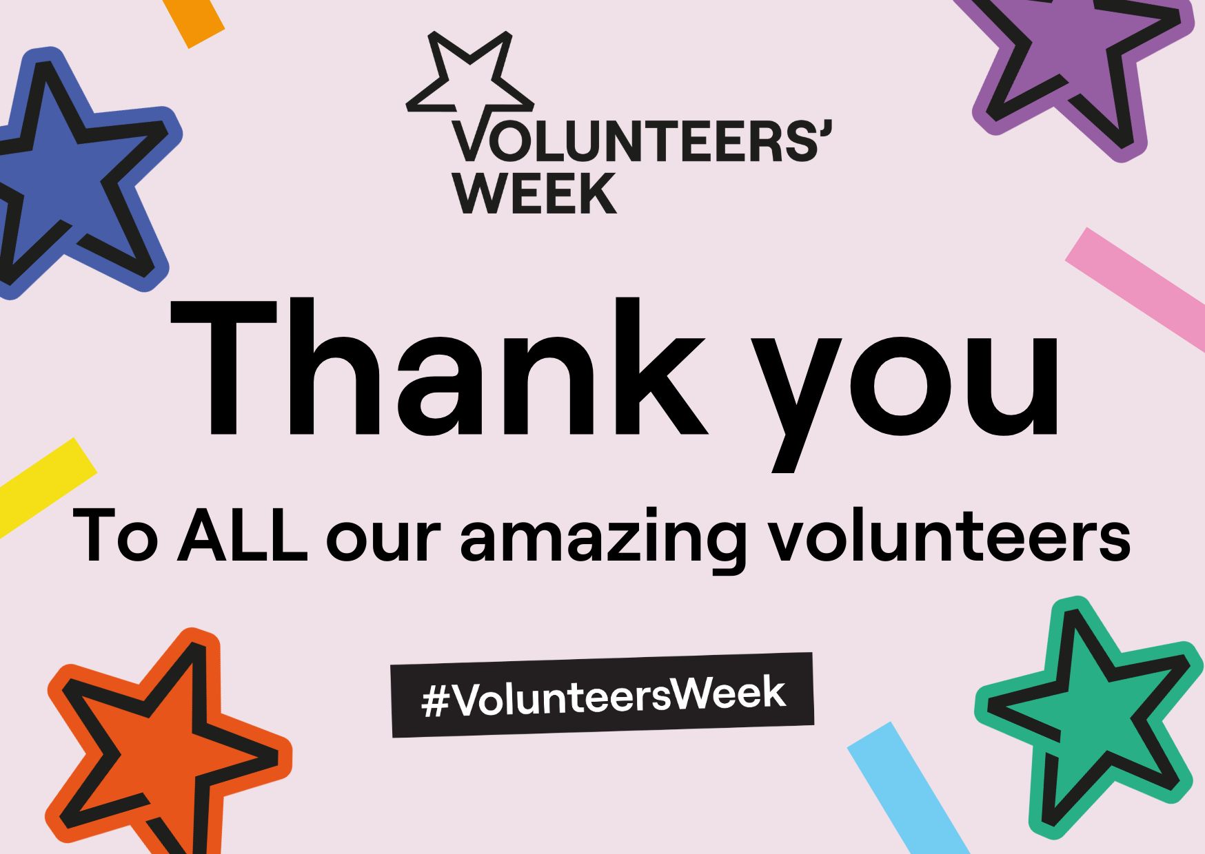 Celebrating our amazing volunteers during Volunteers' Week